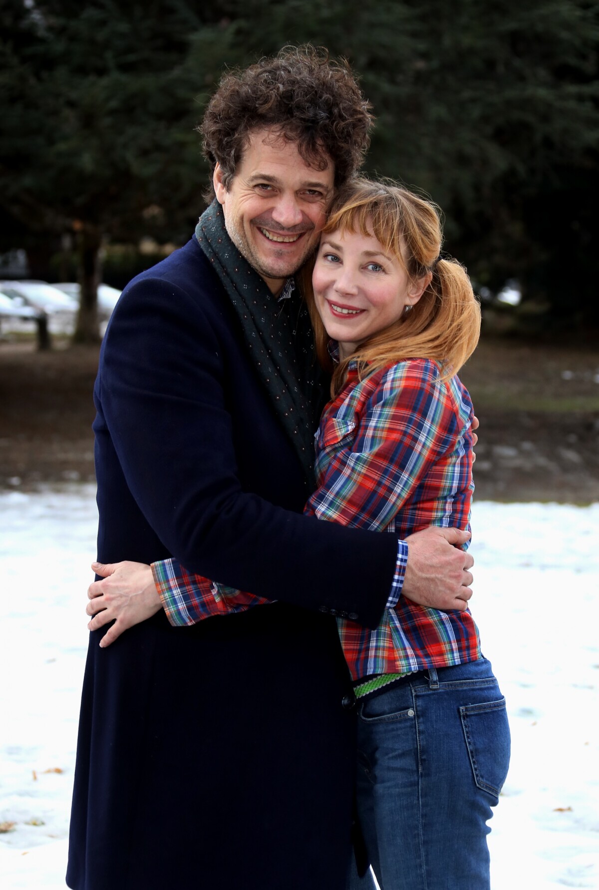 Photo : L'actrice Julie Depardieu et l'acteur Mathias Mlekuz pour le ...