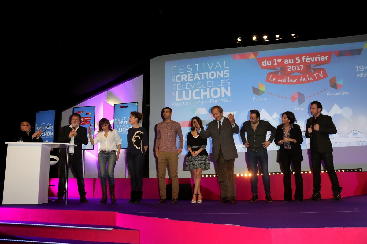 Photo : Le réalisateur et président du jury Fiction Olivier Marchal et ...