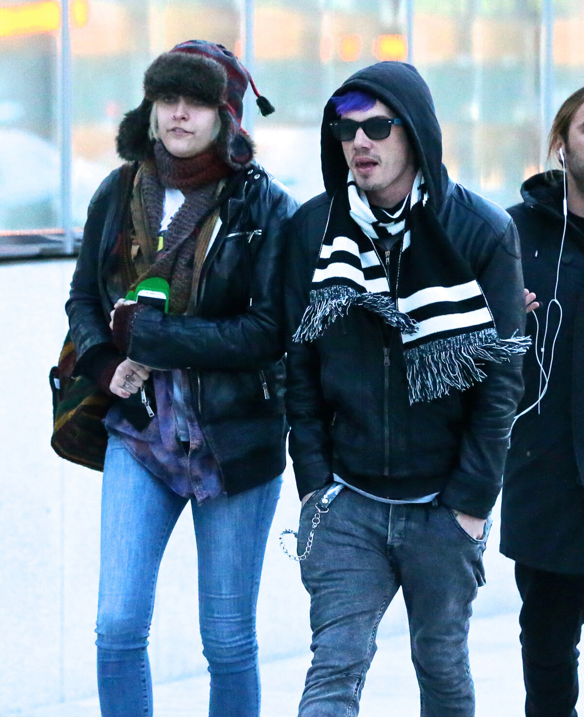 Photo : Exclusif - Paris Jackson et son compagnon Michael Snoddy à la ...