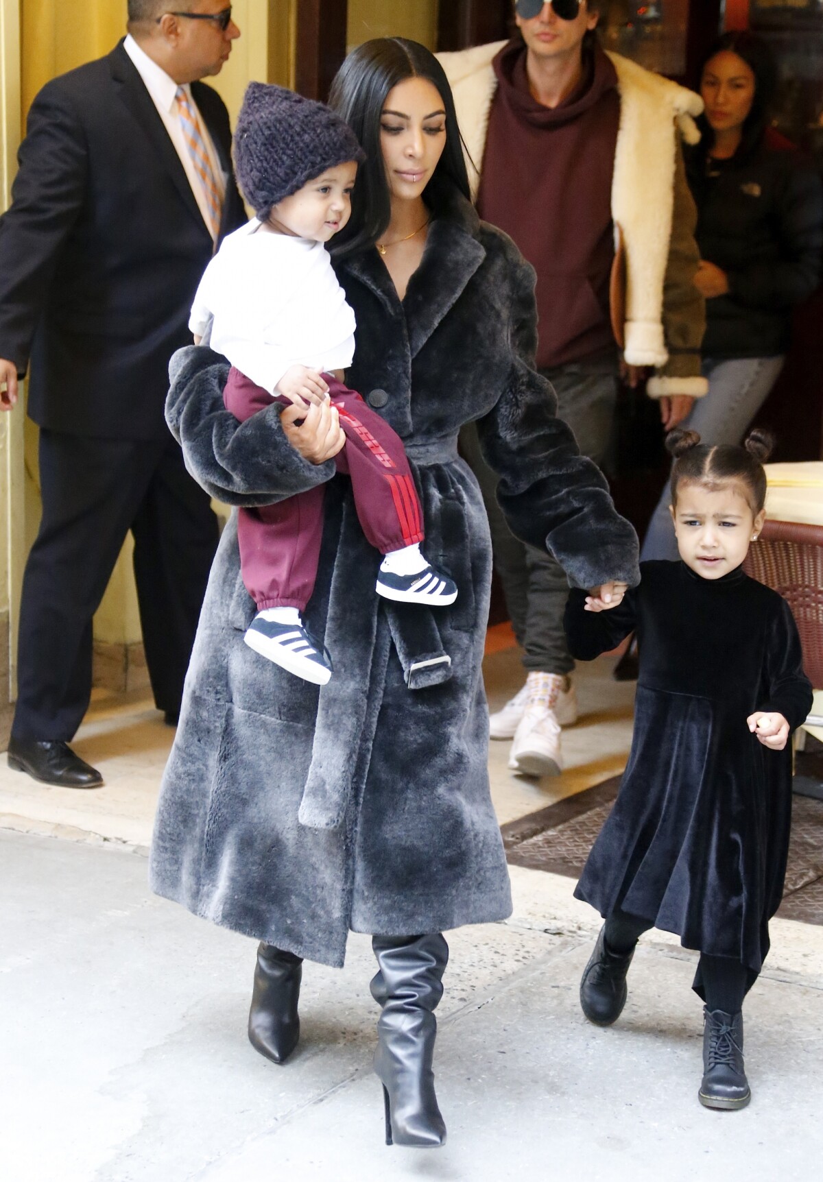 Photo : Kim Kardashian est allée déjeuner au restaurant Cipriani avec ...