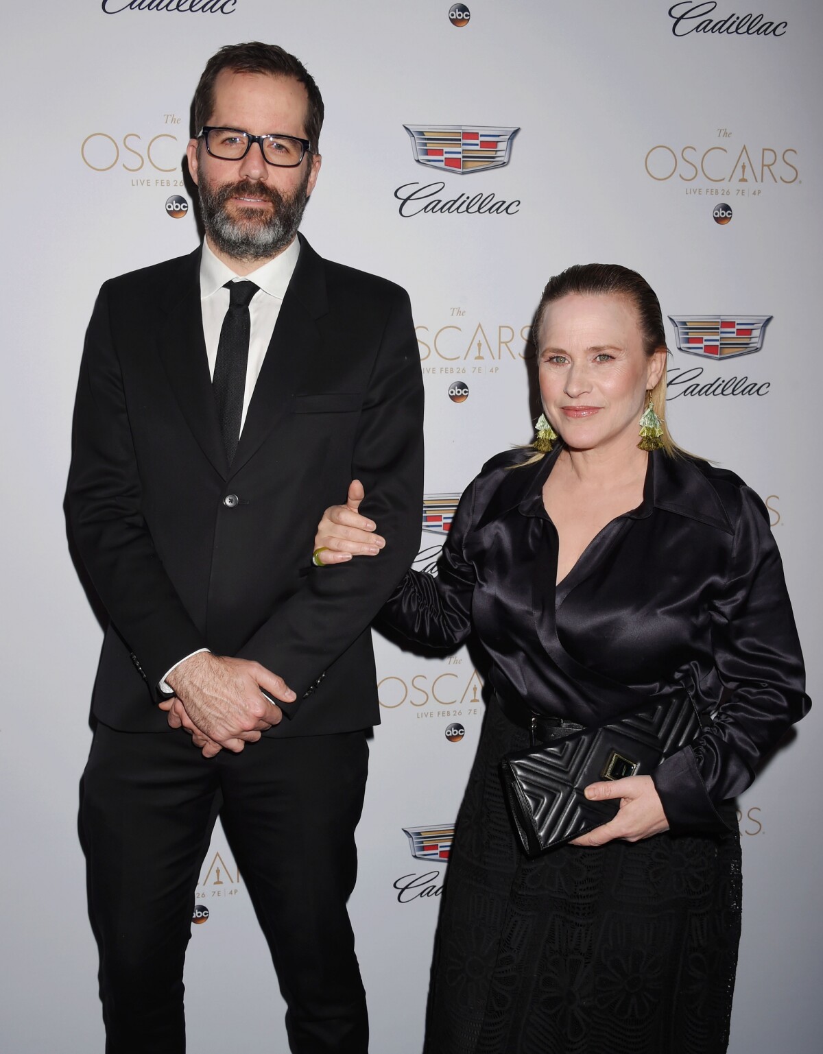 Photo : Eric White et sa femme Patricia Arquette à la 89ème soirée ...