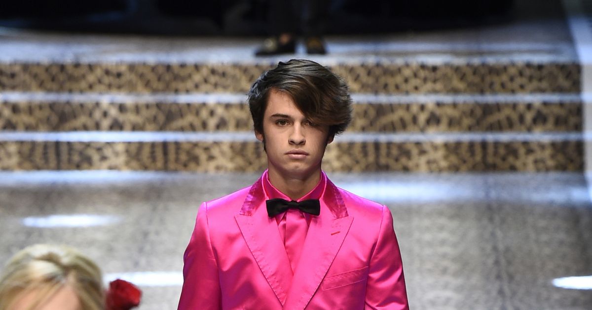 Dylan Jagger Lee au défilé de mode prêt-à-porter automne-hiver 2017/ ...