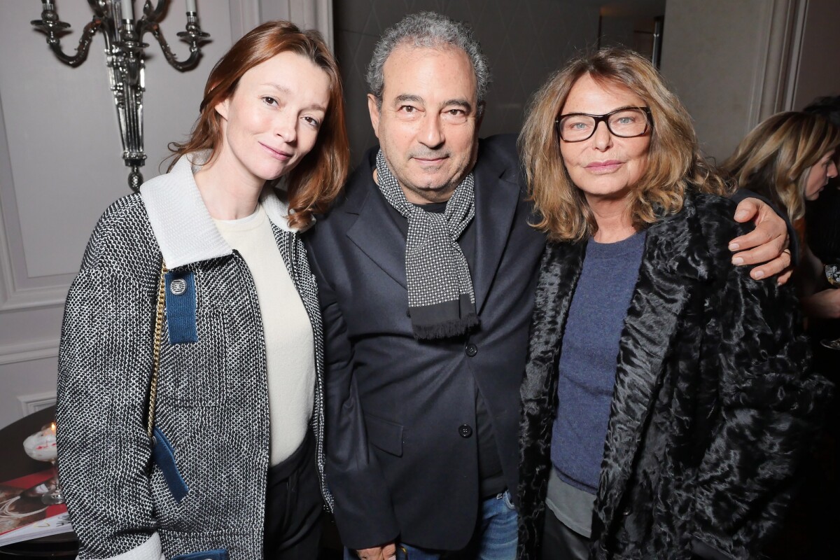 Photo : Audrey Marnay, Remo Ruffini (PDG de Moncler) et Bettina Rheims ...