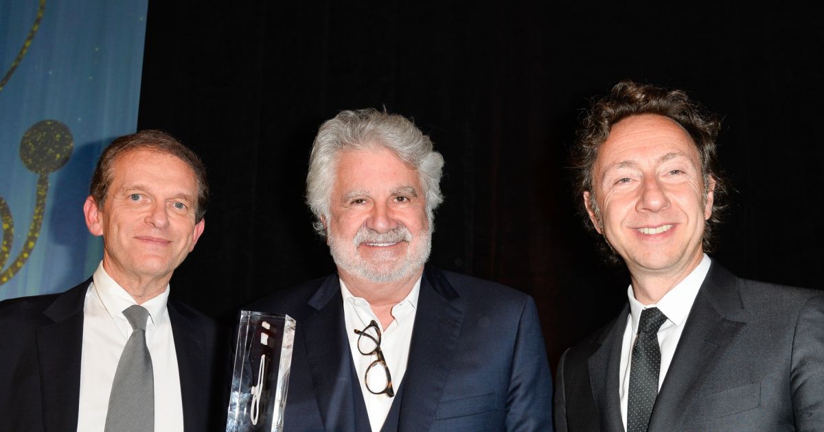 Frédéric Saldmann, Roland Magdane et Stéphane Bern - Dîner de gala de ...