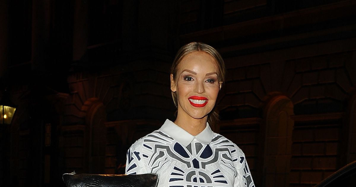 Katie Piper à la sortie du défilé caritatif Fashion For Relief prêt-à ...