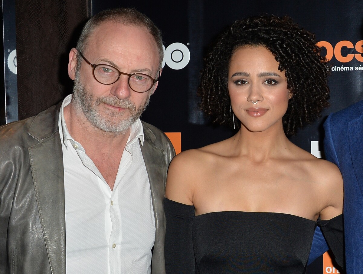 Photo : Semi-exclusif - Liam Cunningham et Nathalie Emmanuel - Soirée ...