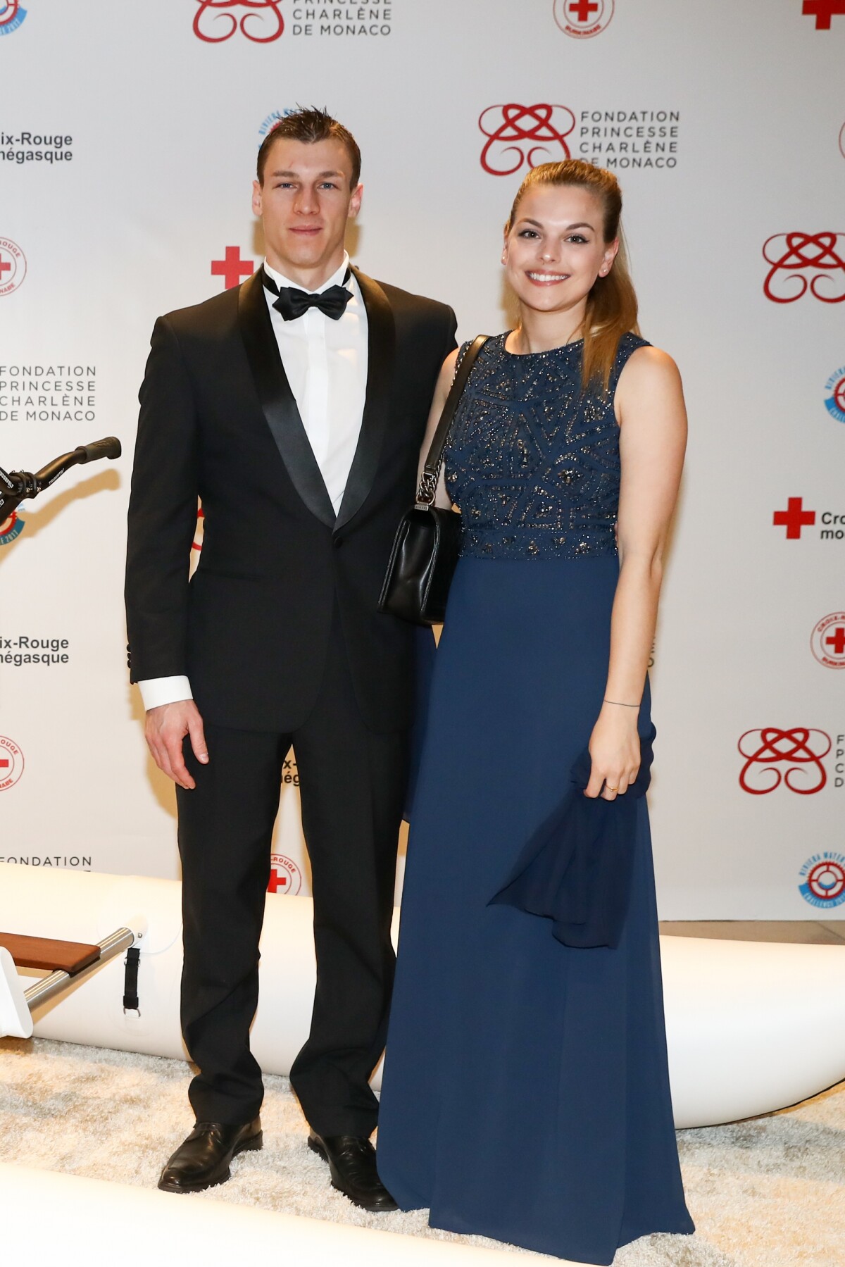 Photo : Kevin Crovetto (gymnaste de l'étoile de Monaco) et sa compagne ...