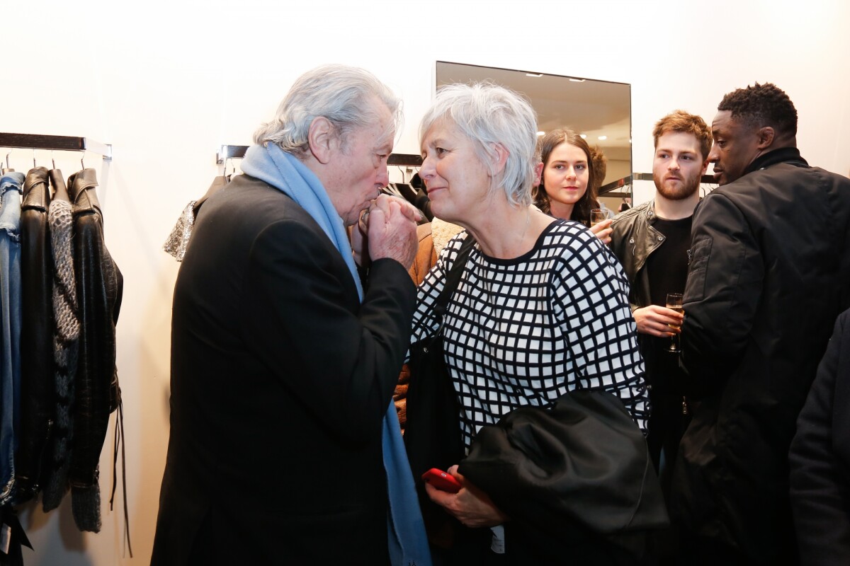 Photo : Exclusif - Alain Delon et Annie Lemoine - Lancement de la ...