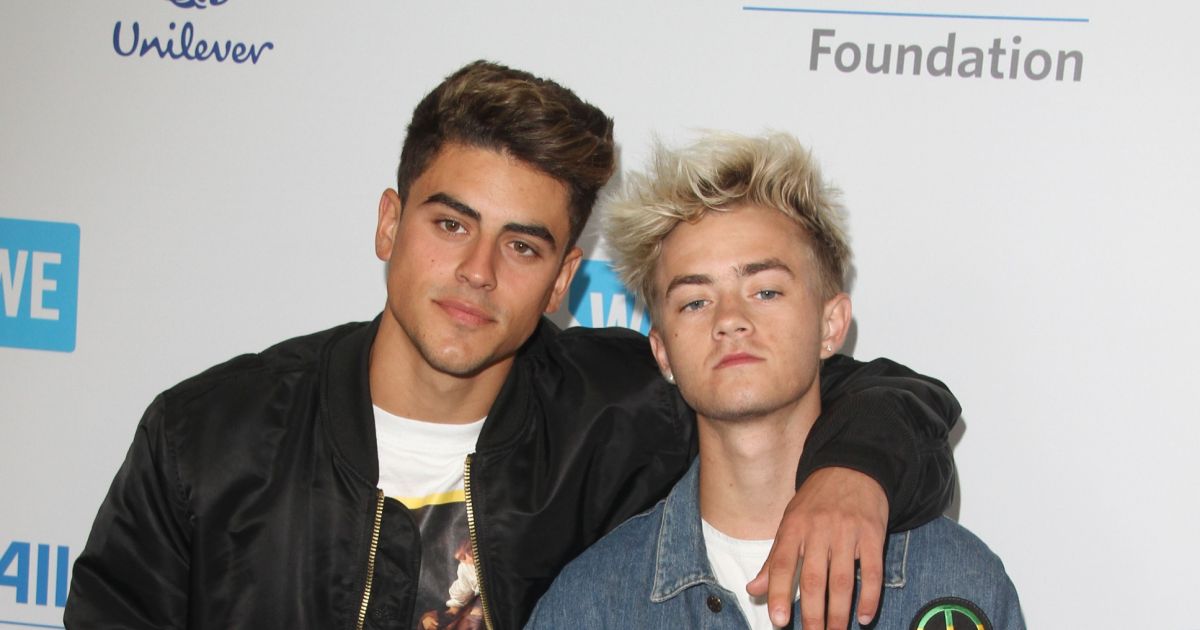 Jack & Jack au WE Day California à Los Angeles, le 27 avril 2017. © CPA ...