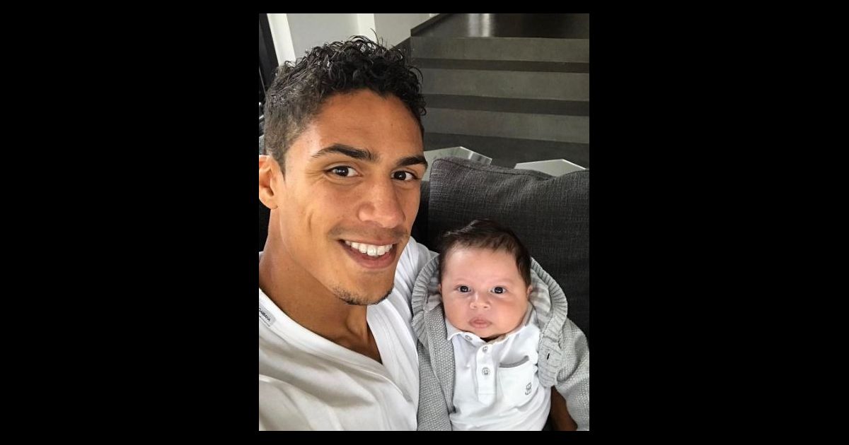 Raphaël Varane : Le jeune papa dévoile le prénom de son fils à croquer ...
