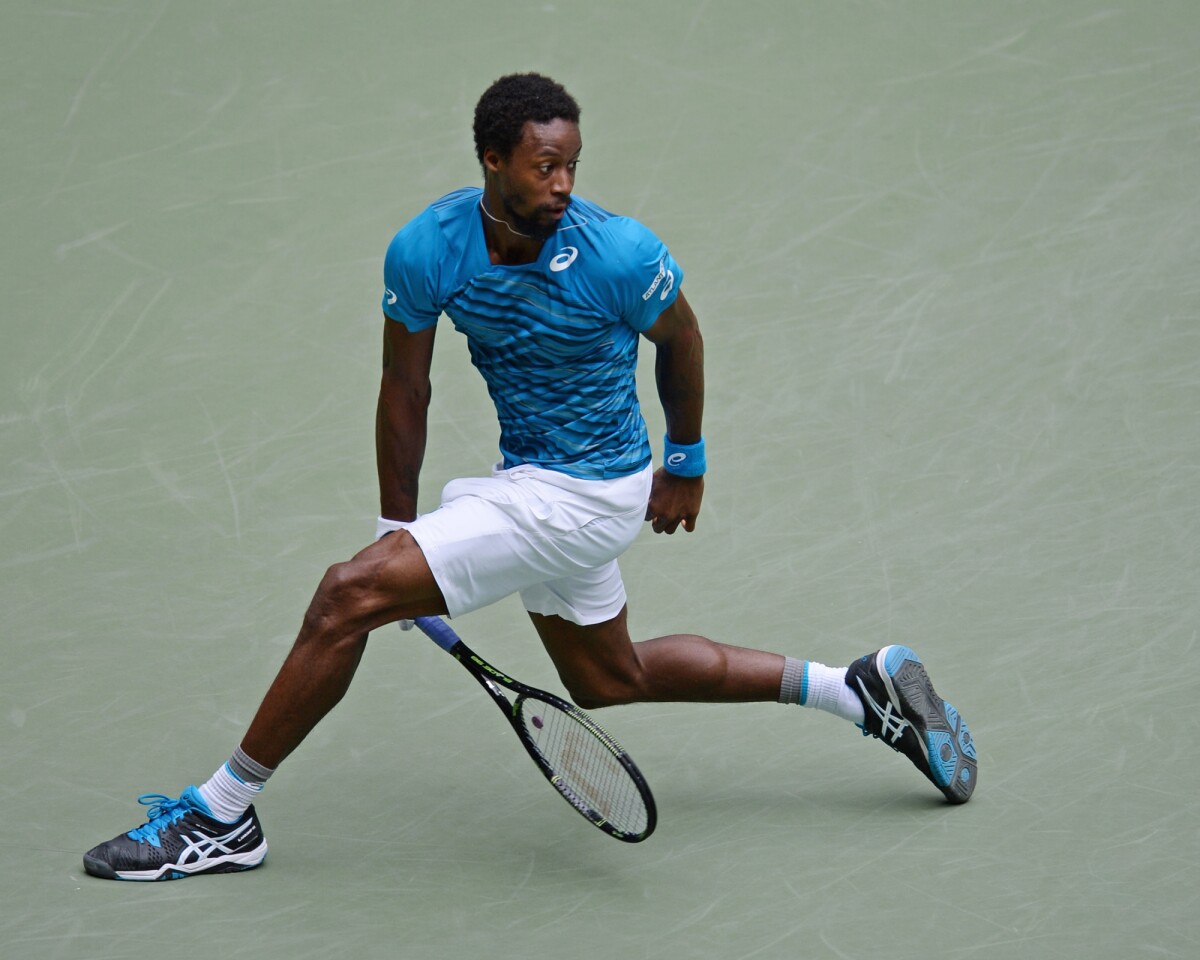 Photo : Gaël Monfils - Gaël Monfils écarte Lucas Pouille en quarts de finale du neuvième jour de ...