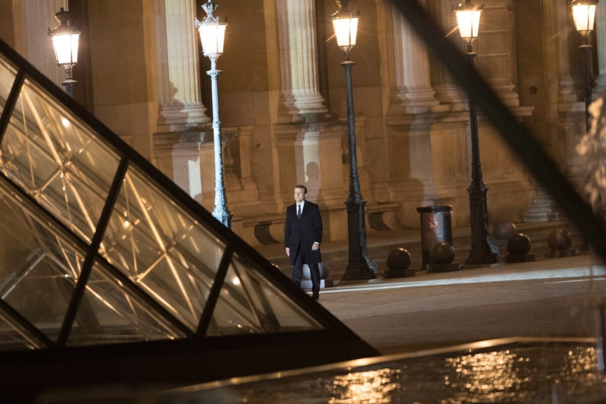 Photo : Emmanuel Macron - Le président-élu, Emmanuel Macron, arrivant à ...