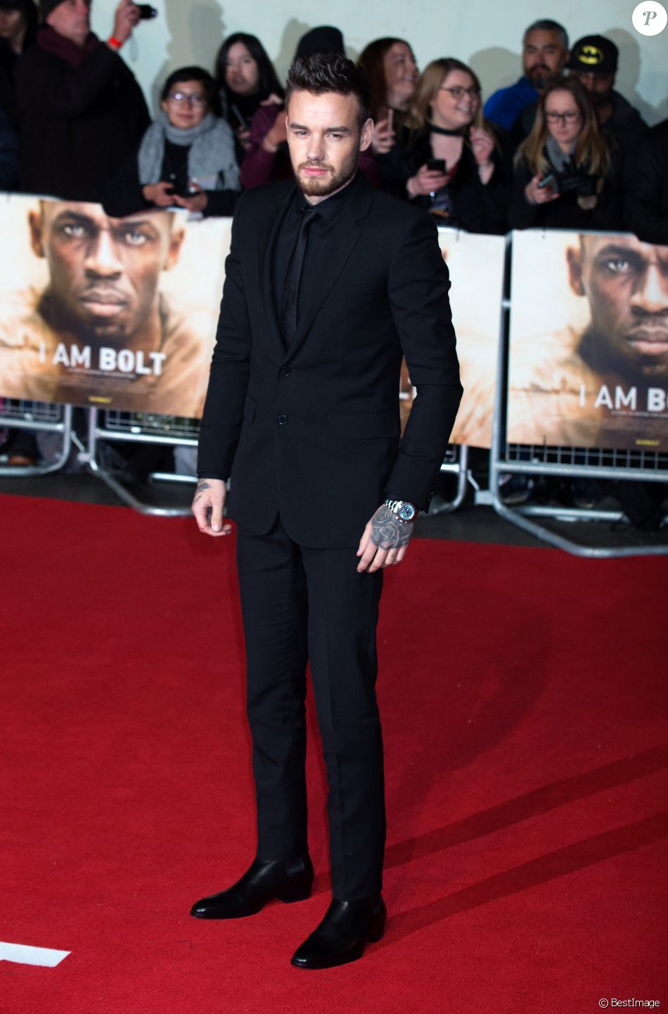 Liam Payne à la première de ‘I Am Bolt' à The Odeon à Leicester Square ...
