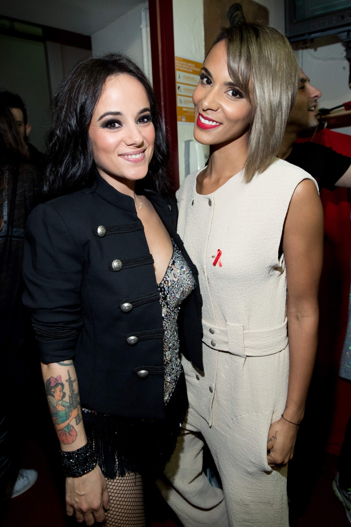 Photo : Exclusif - Alizée et Shy'm - Backstage de l'émission "Tous au ...
