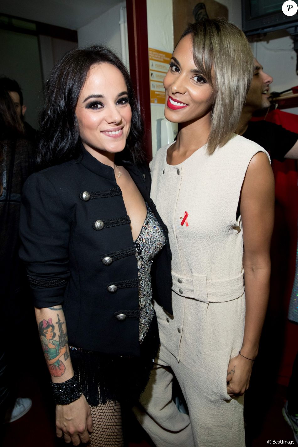 Exclusif - Alizée et Shy'm - Backstage de l'émission Tous au Moulin ...