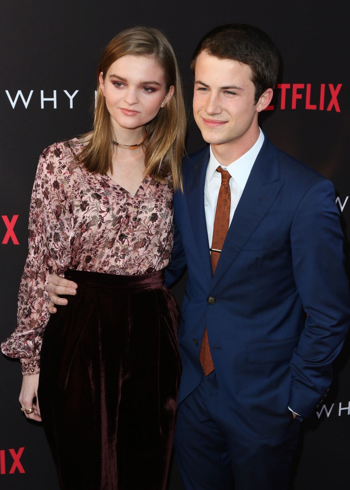 Photo : Dylan Minnette et sa petite amie Kerris Dorsey à la première de ...