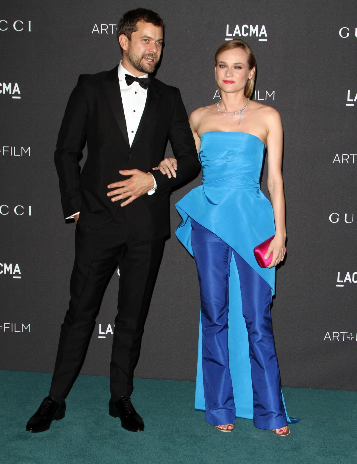 Photo : Diane Kruger et son compagnon Joshua Jackson - Gala "The LACMA ...