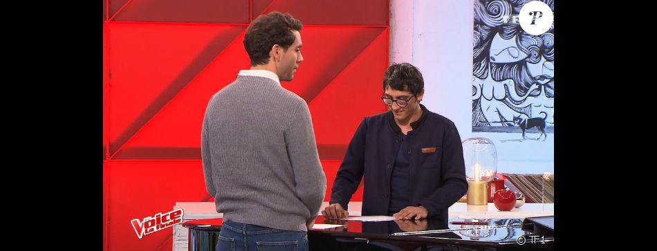 Vincent Vinel a interprété Take me on de Aha lors de la finale de The ...