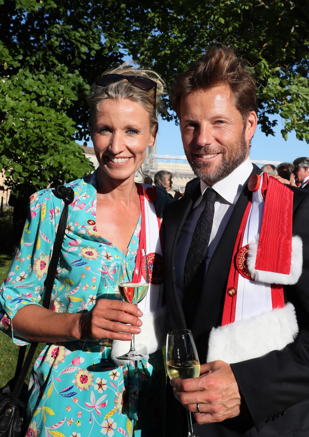 Photo : Exclusif - Alexandra Lamy, l'acteur anglais Jamie Bamber ...