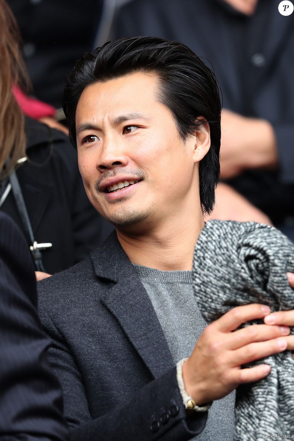 Frédéric Chau - People au match de football entre le Psg et Bordeaux au ...