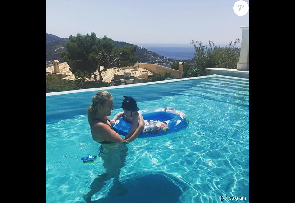Victoria Azarenka et son fils Leo, né en décembre 2016. Photo Instagram ...
