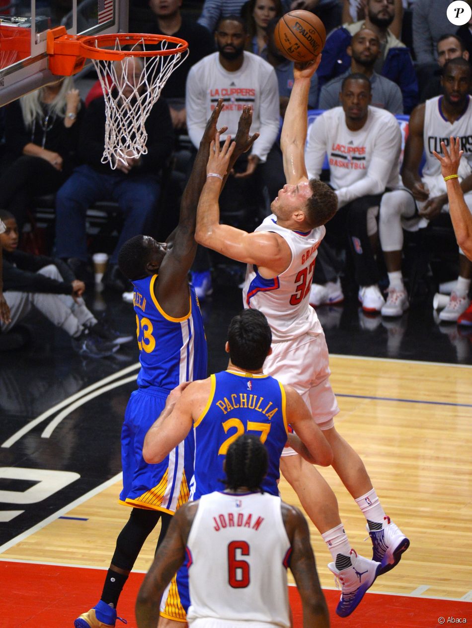Blake Griffin lors du match Los Angeles Clippers - Golden State ...