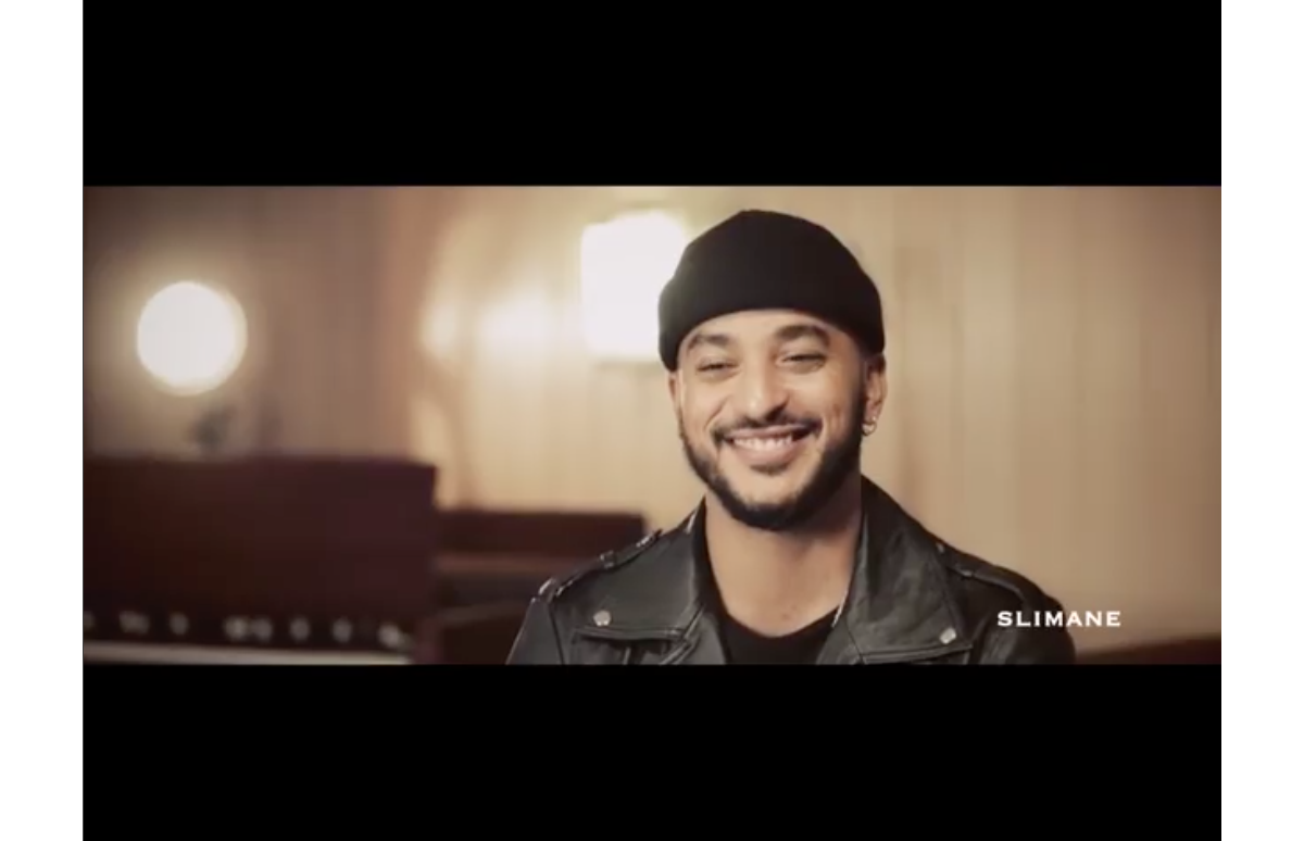 Photo : Slimane - Image extraite du teaser de l'album "Quelque chose de Johnny" attendu le 17 ...