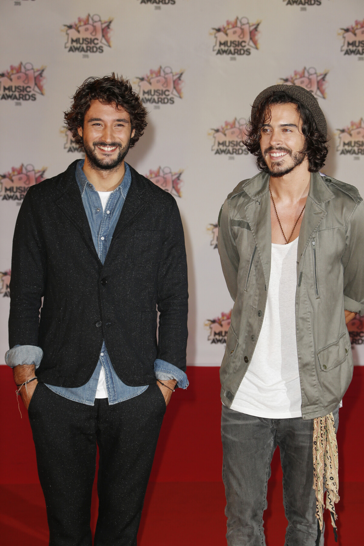 Photo : Jérémy Frérot et Flo Delavega (Fréro Delavega) - Arrivées à la ...