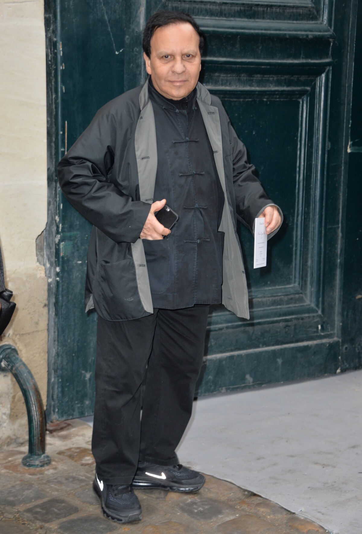 Photo : Azzedine Alaïa - People arrivant au défilé de mode haute ...