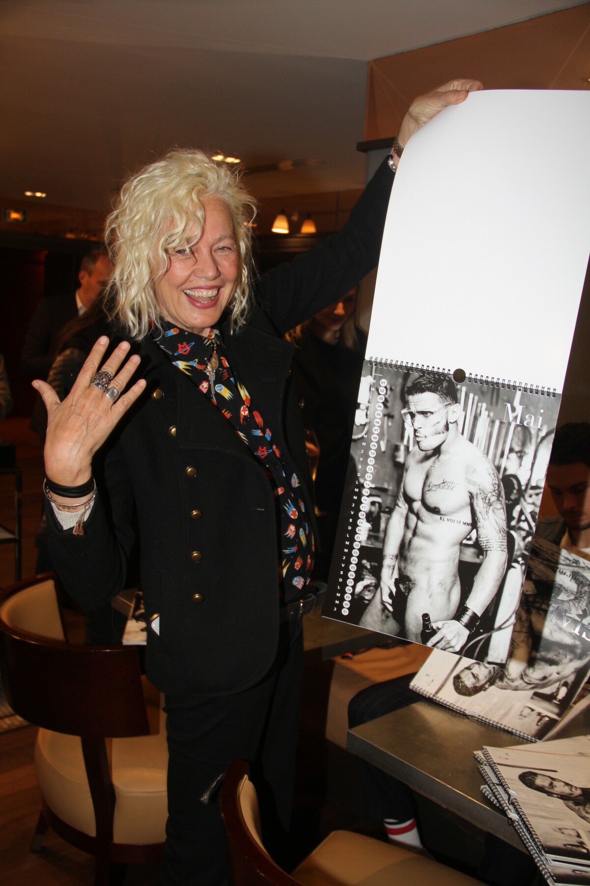 Photo : Exclusif - Ellen von Unwerth lors du lancement du calendrier ...