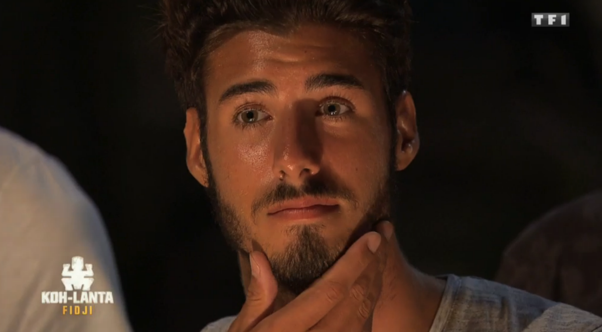 Photo : Marvyn lors de la finale de "Koh-Lanta Fidji" (TF1) vendredi 15 ...
