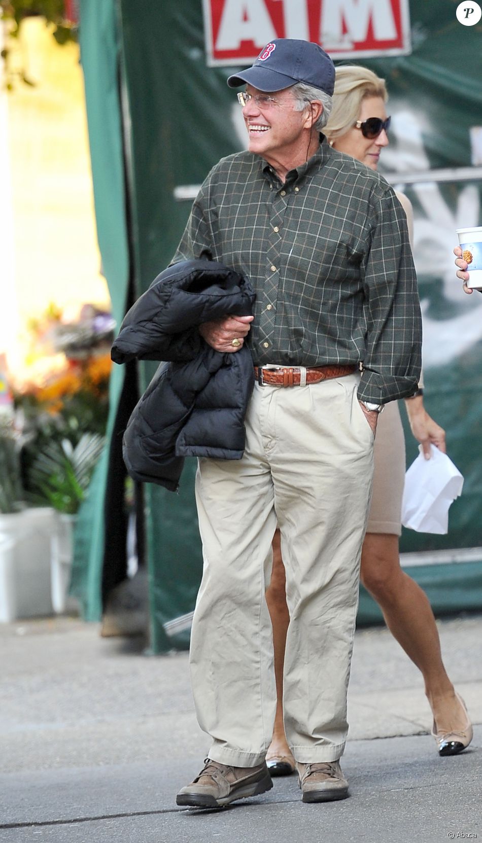 Matt Damon et son père Kent. - Purepeople