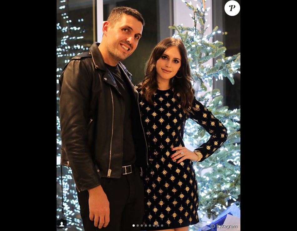 Alexa Dell et son compagnon Harrison Refoua sur une photo publiée sur ...