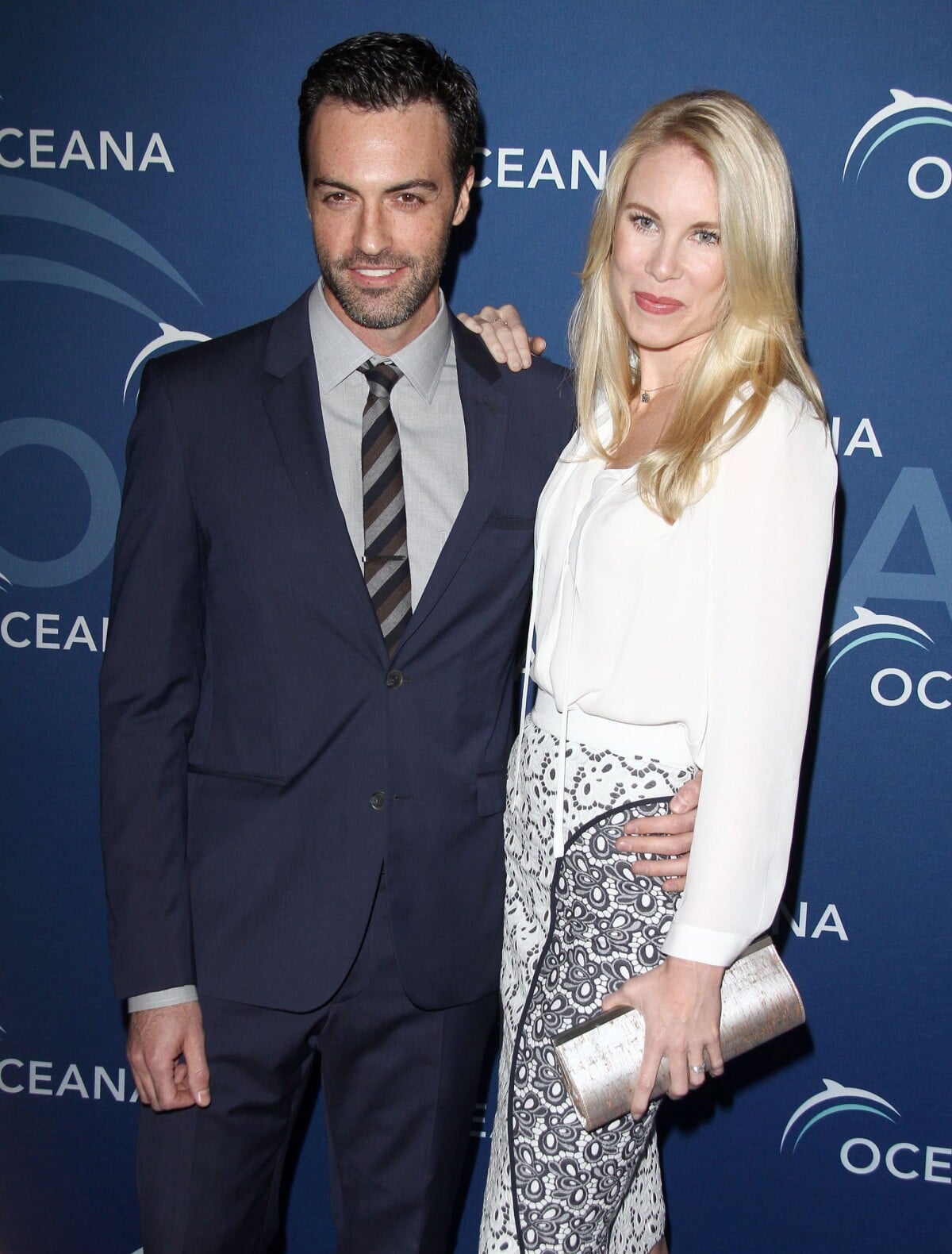 Photo : Reid Scott et sa femme - Soirée "Oceana's Partners Awards Gala ...