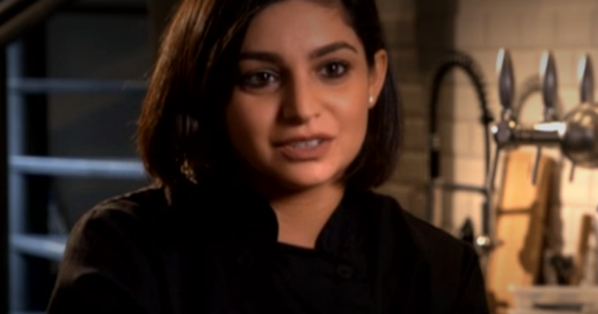 Tara - Top Chef 2018 sur M6. Le 31 janvier 2018. - Purepeople