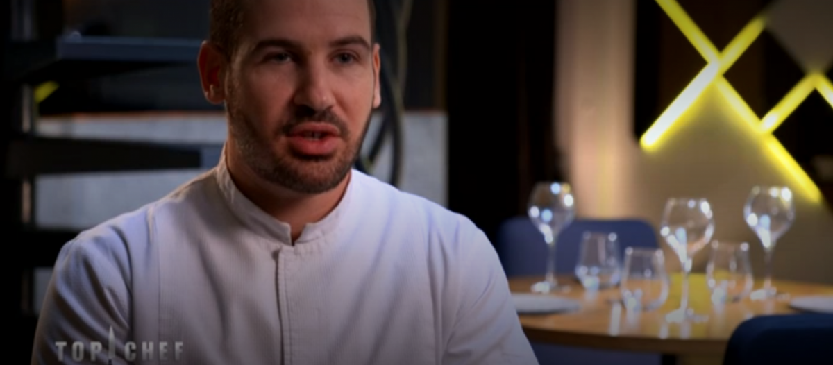 Photo : Vincent - "Top Chef 2018" sur M6. Le 31 janvier 2018. - Purepeople
