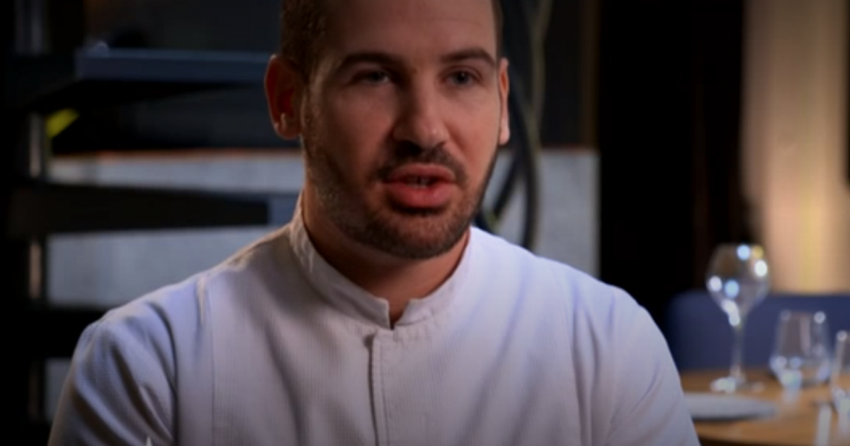 Vincent - Top Chef 2018 sur M6. Le 31 janvier 2018. - Purepeople