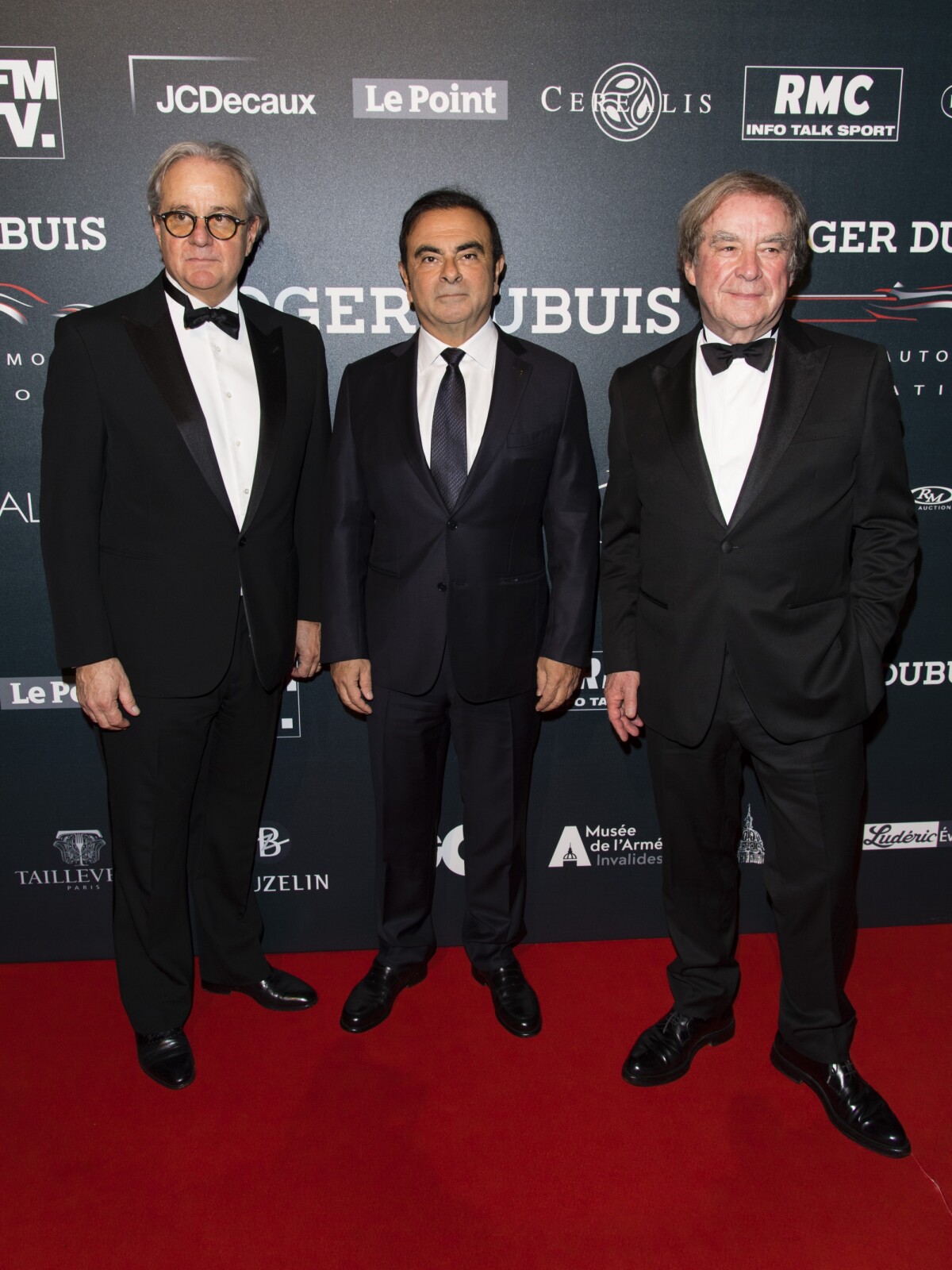Photo : Rémi Depoix, Carlos Ghosn, Jean-Michel Wilmotte - Soirée de la ...