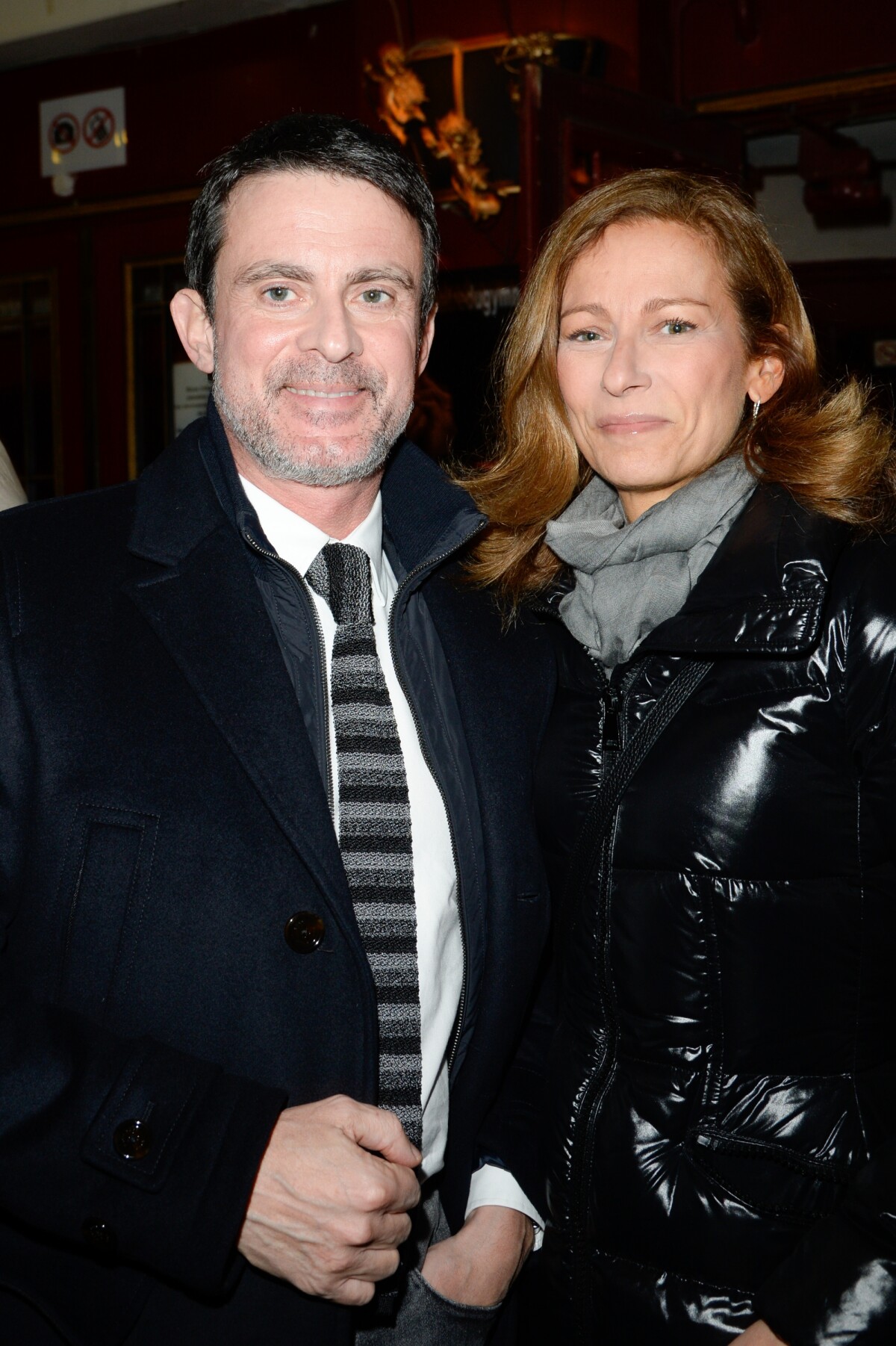 Photo : Semi-exclusif - Manuel Valls et Anne Gravoin - People assistent ...