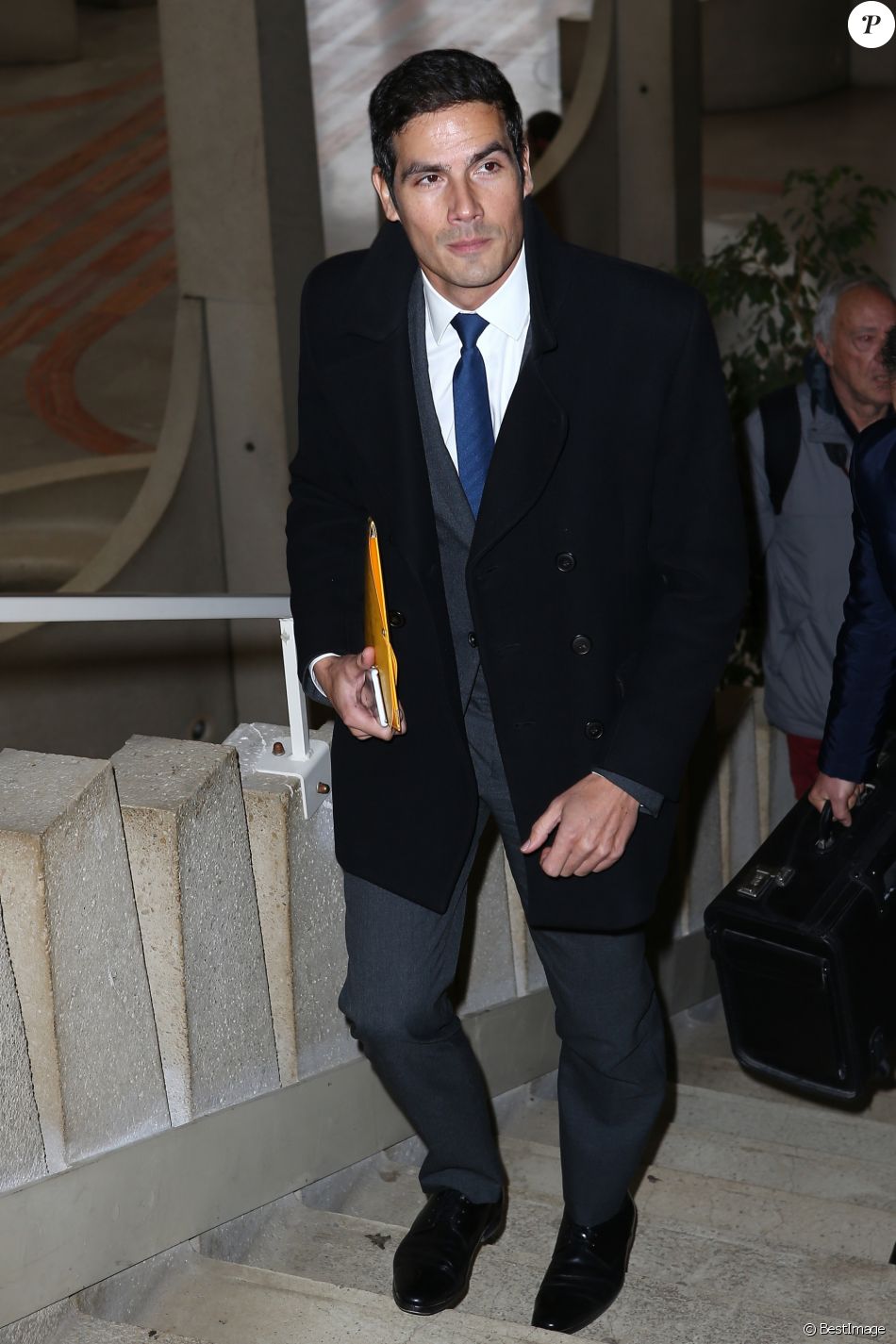 Mathieu Gallet et son avocat Christophe Ingrain arrivent au tribunal ...