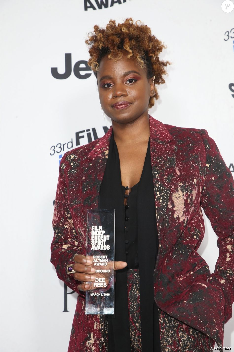 Dee Rees à la press room du 33ème Independent Spirit Awards à Santa ...