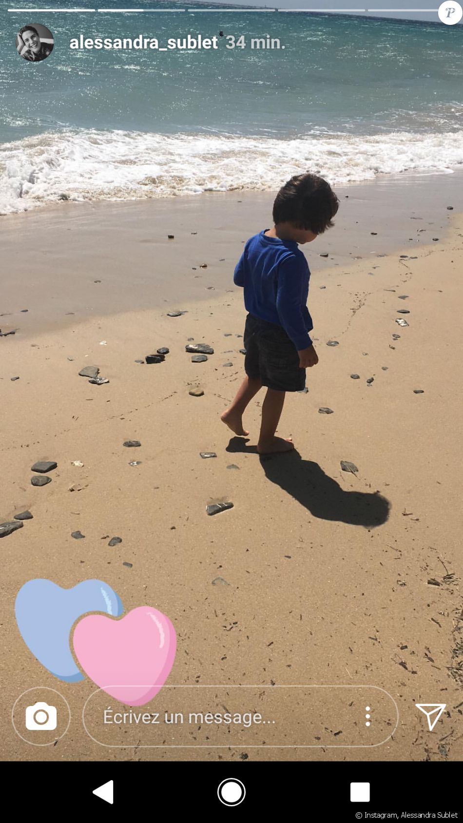 Alessandra Sublet, Instagram, 7 mai 2018 - Purepeople