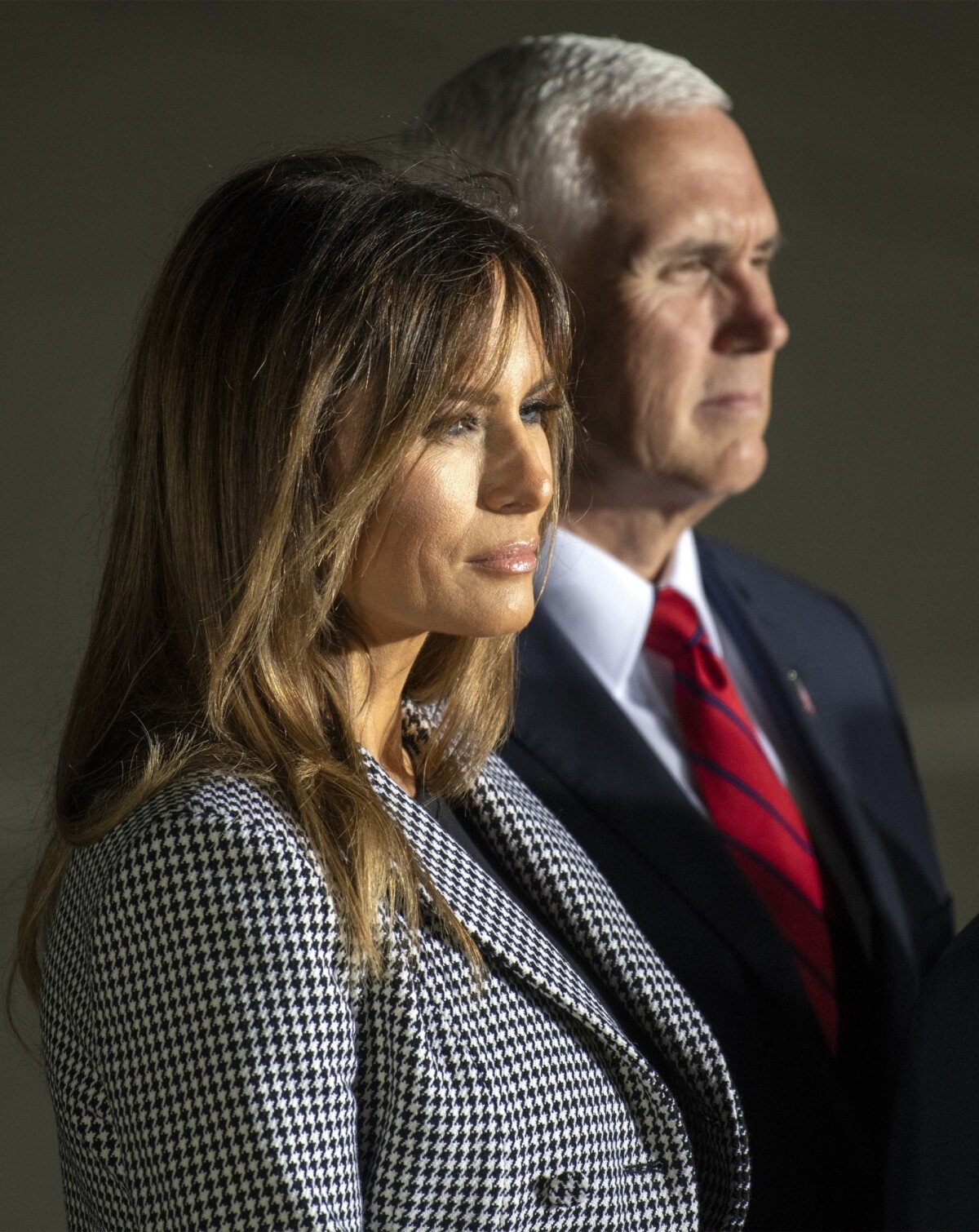 Photo : Melania Trump, Mike Pence - Donald Trump accueille les détenus ...