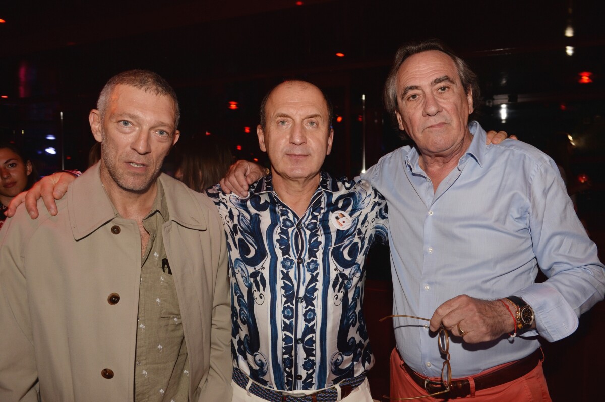 Photo : Semi-Exclusif - Vincent Cassel, Vitaly Malkin, Philippe Lavil ...
