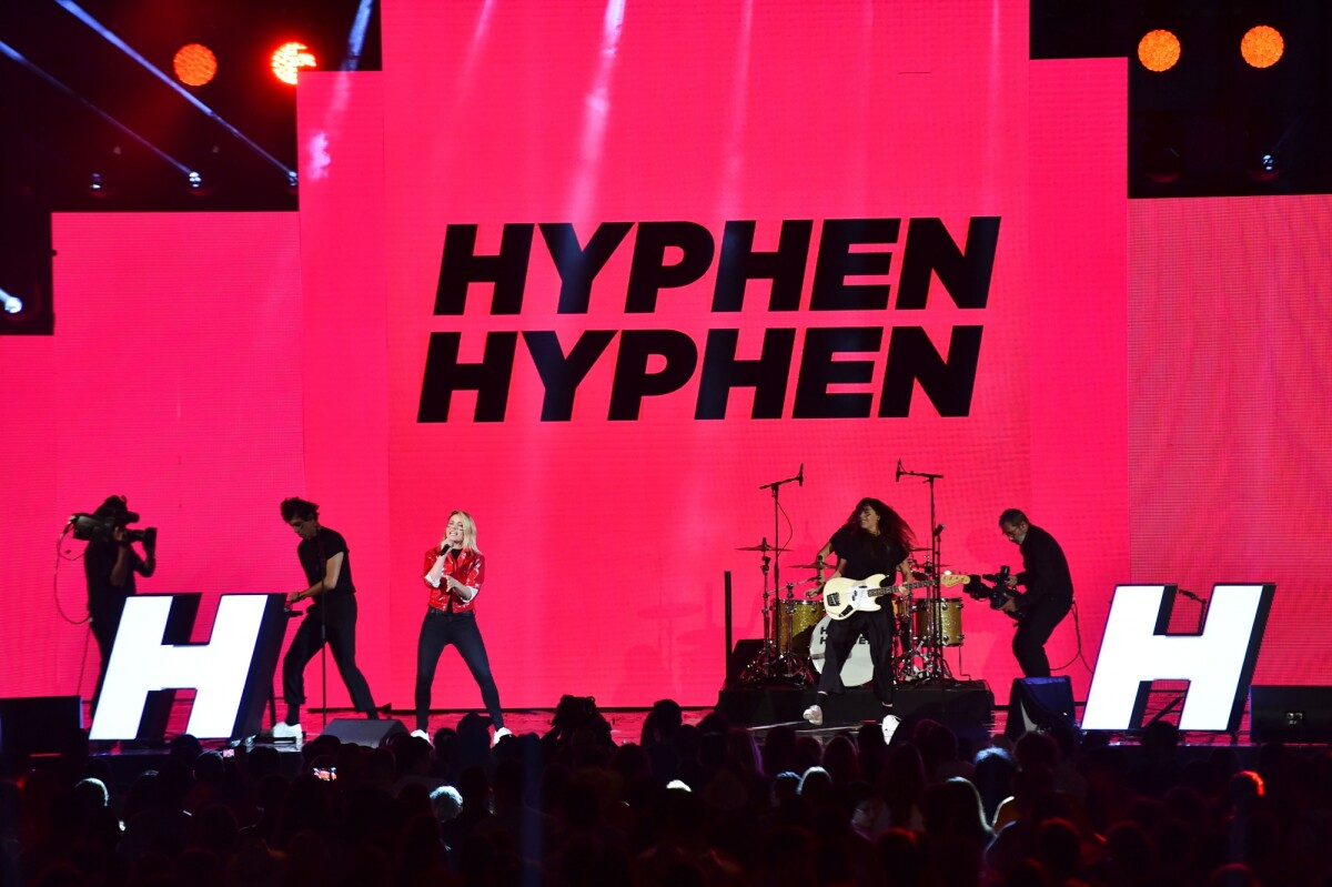Photo : Exclusif - Le groupe Hyphen Hyphen - Enregistrement de l ...