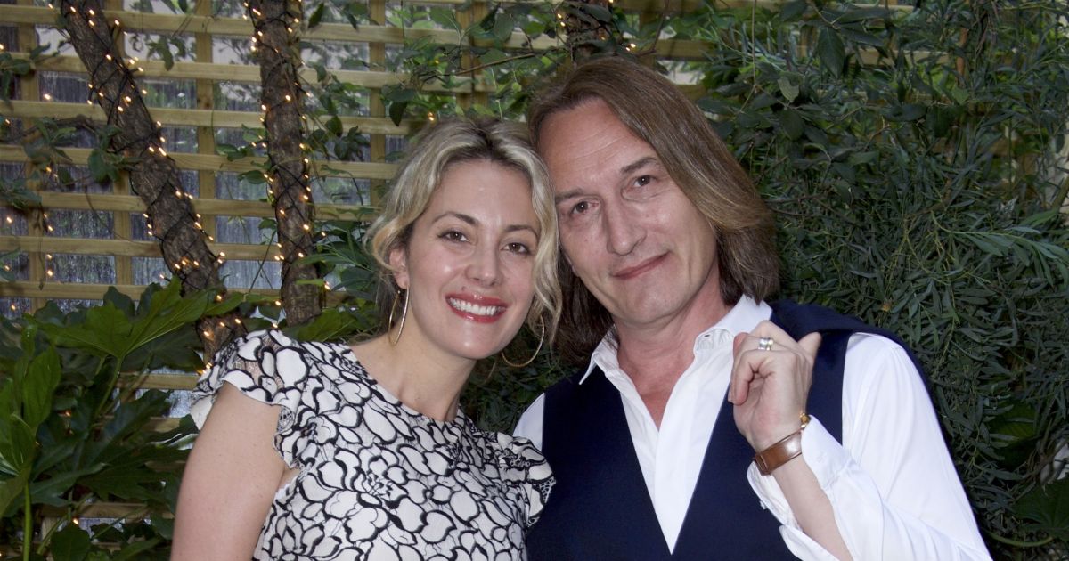 Exclusif - Alexandra et Franck Fechner - Soirée d'été sur la terrasse ...