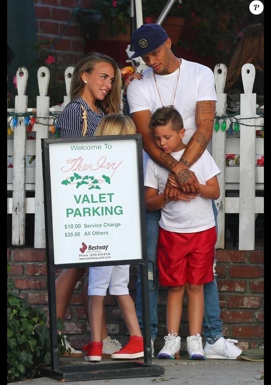 Exclusif - Jeremy Meeks, son fils Jeremy Meeks Jr. et sa compagne Chloe ...