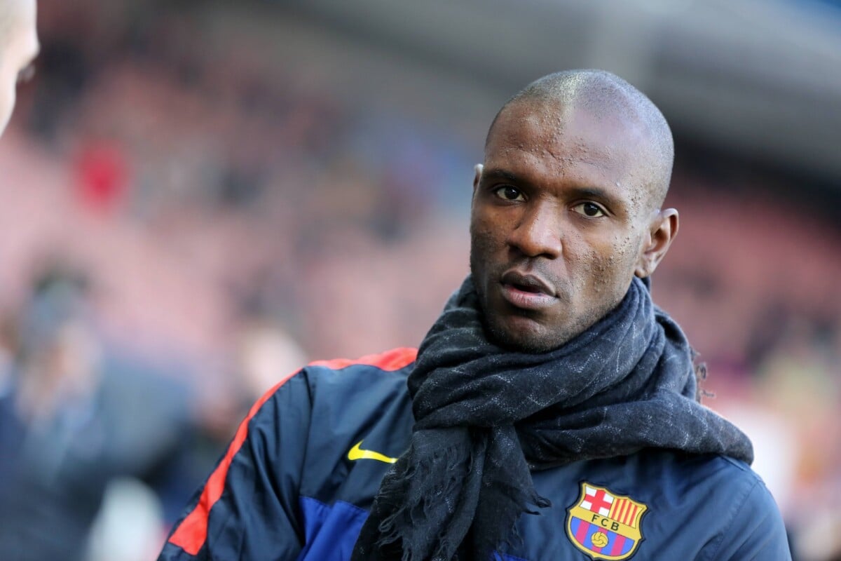 Photo : Eric Abidal - Quart de finale aller de la ligue des champions ...