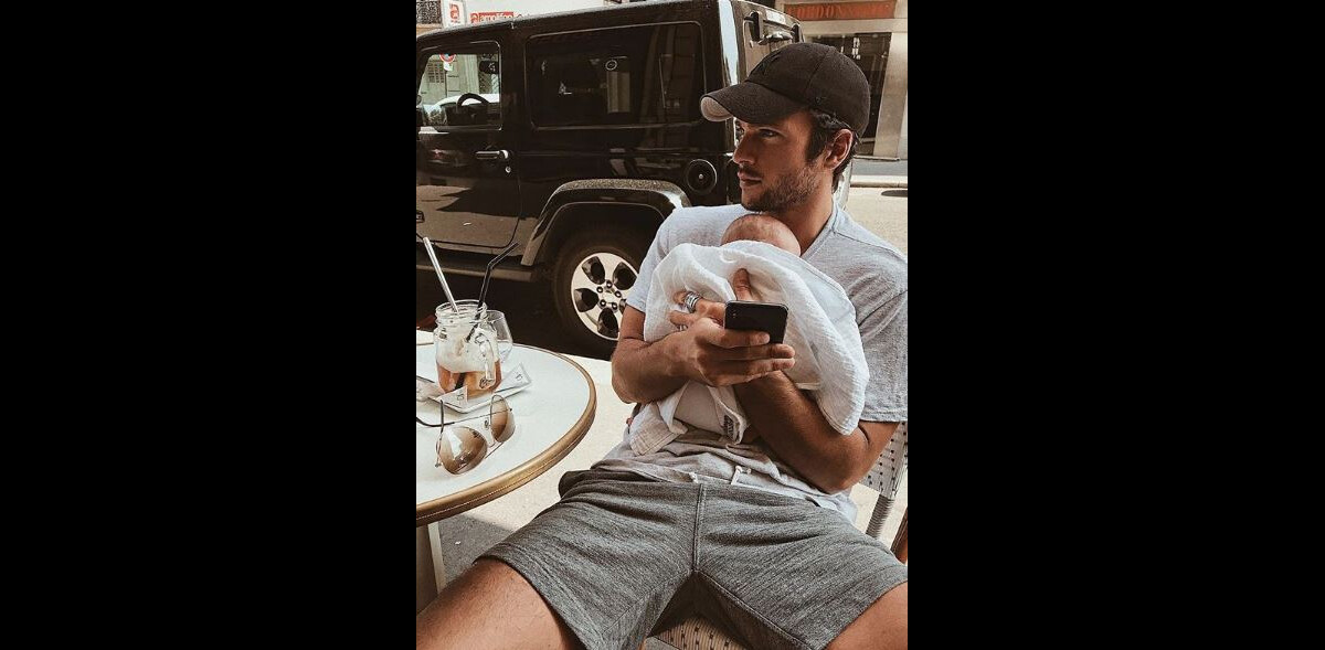 Photo : Hugo Philip et son fils Marlon - Instagram, 23 juillet 2018 ...