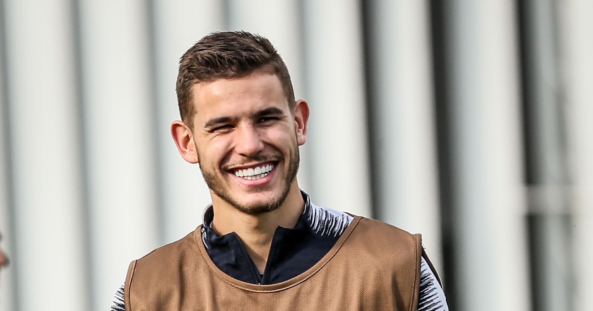 Lucas Hernandez - Dernier entrainement de l'Equipe de France avant la ...
